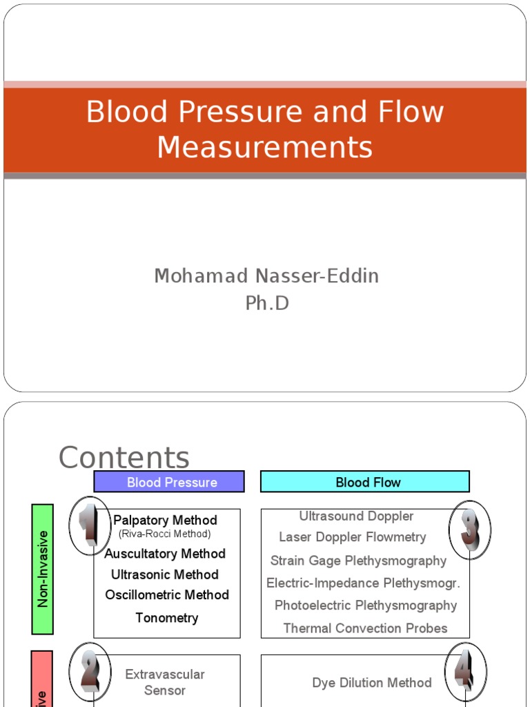 Auscultatory vs. Oscillometric Methods | PDF | Blood Pressure | Medical ...