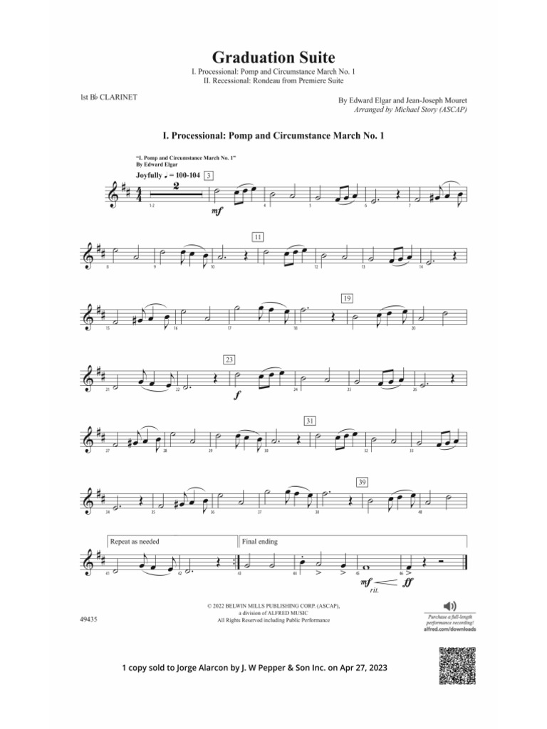 Graduation Suite Parts 1 | PDF