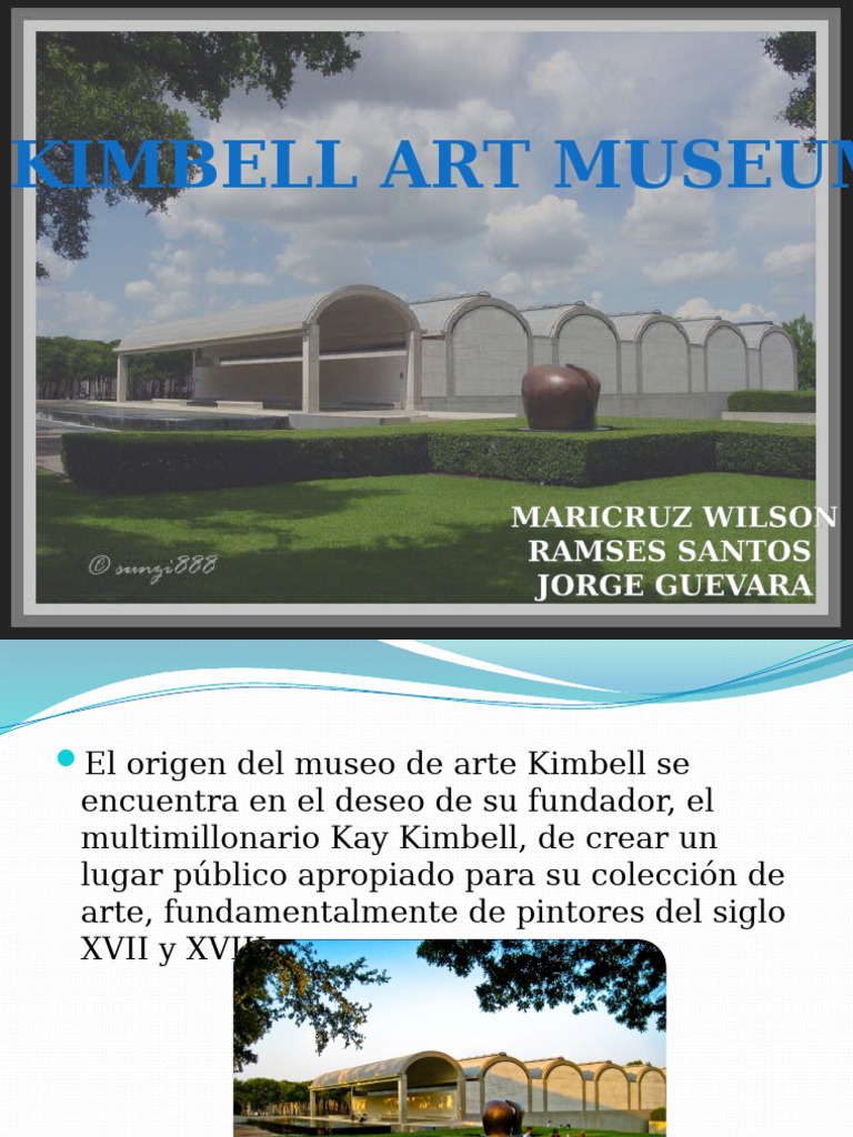 Kimbell Art Museum | PDF