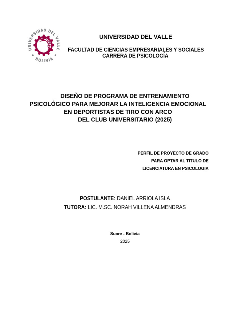 PG Daniel 03 Marzo | PDF | Las emociones | Inteligencia emocional