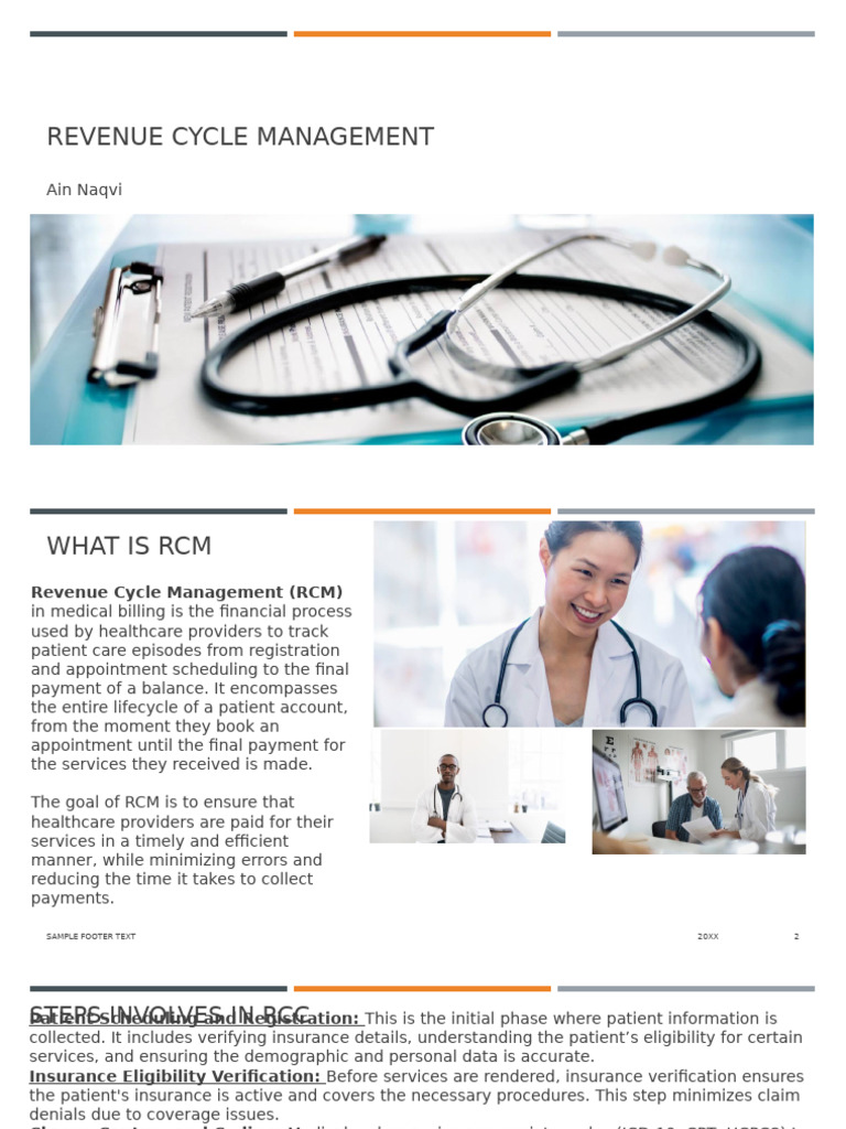 Understanding Revenue Cycle Management | PDF | Health Care | Social ...
