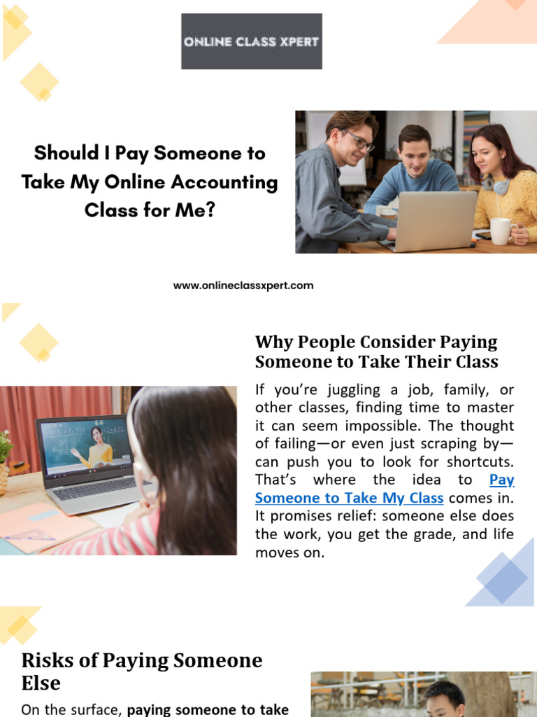 Risks of Paying for Accounting Classes | PDF