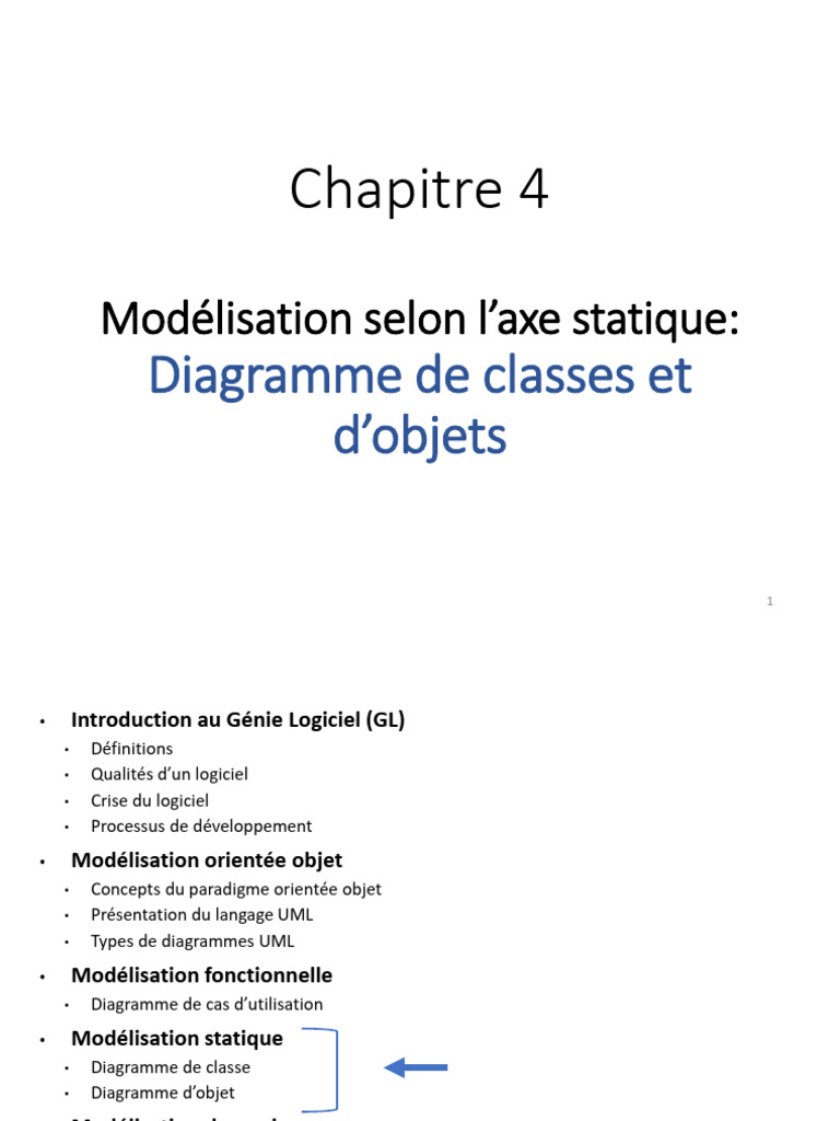 Modélisation UML: Diagrammes de Classes | PDF | Programmation orientée ...