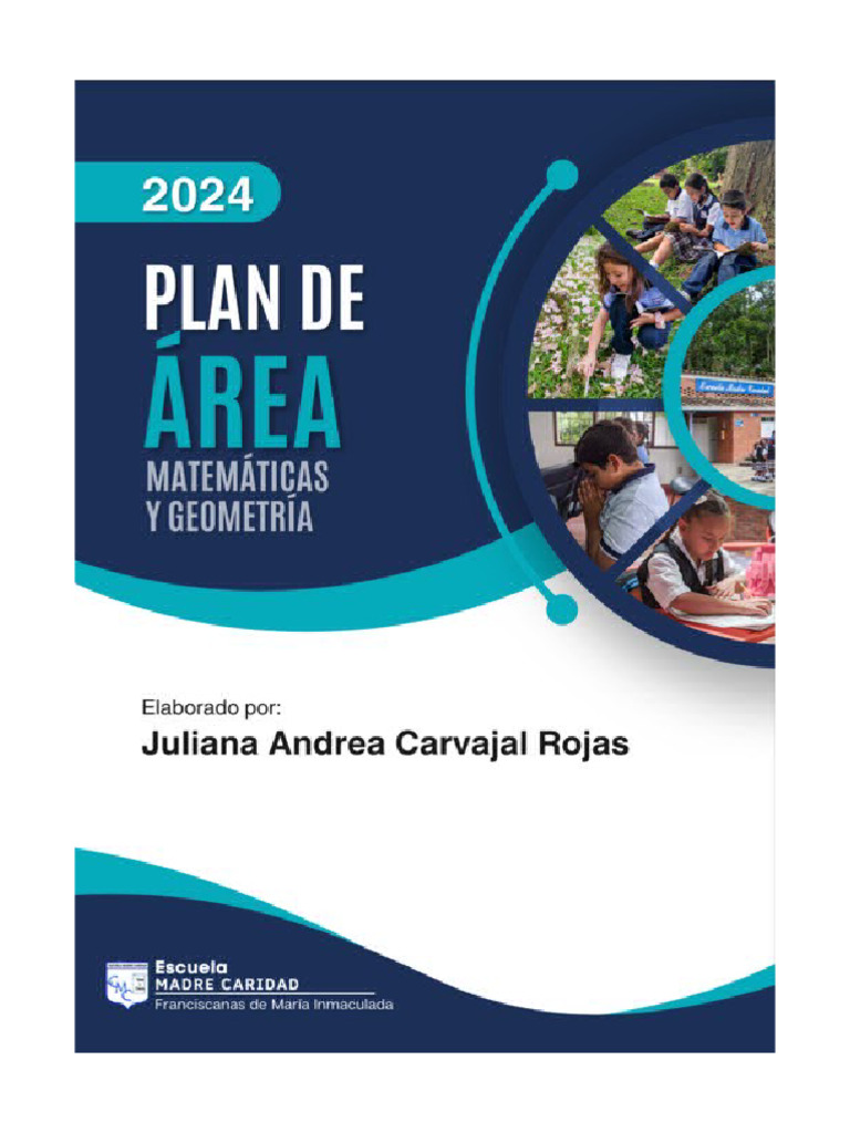 Plan de Matemáticas y Geometría 2025 | PDF | Geometría | Matemáticas