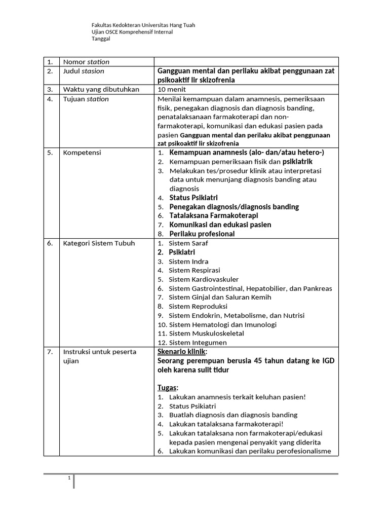 Osce FK Uht GMP | PDF