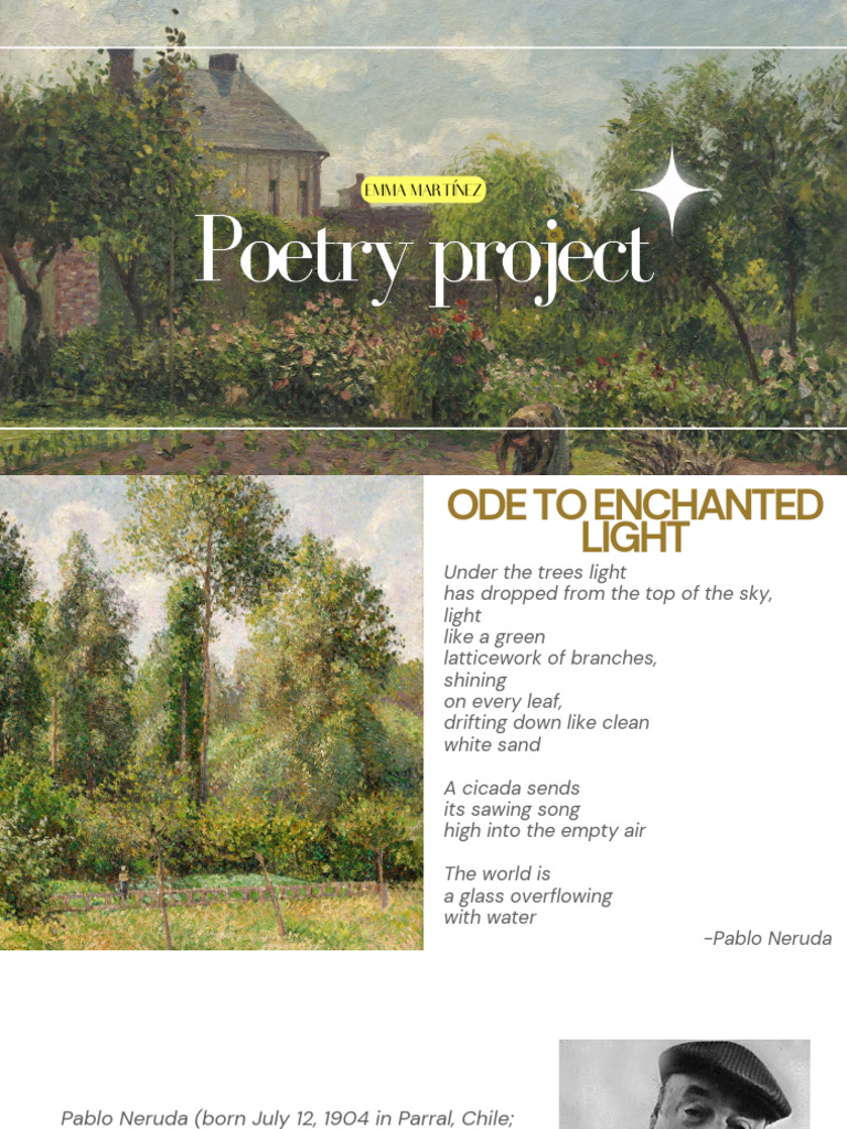 Analysis of Neruda's "Ode to Enchanted Light" | PDF