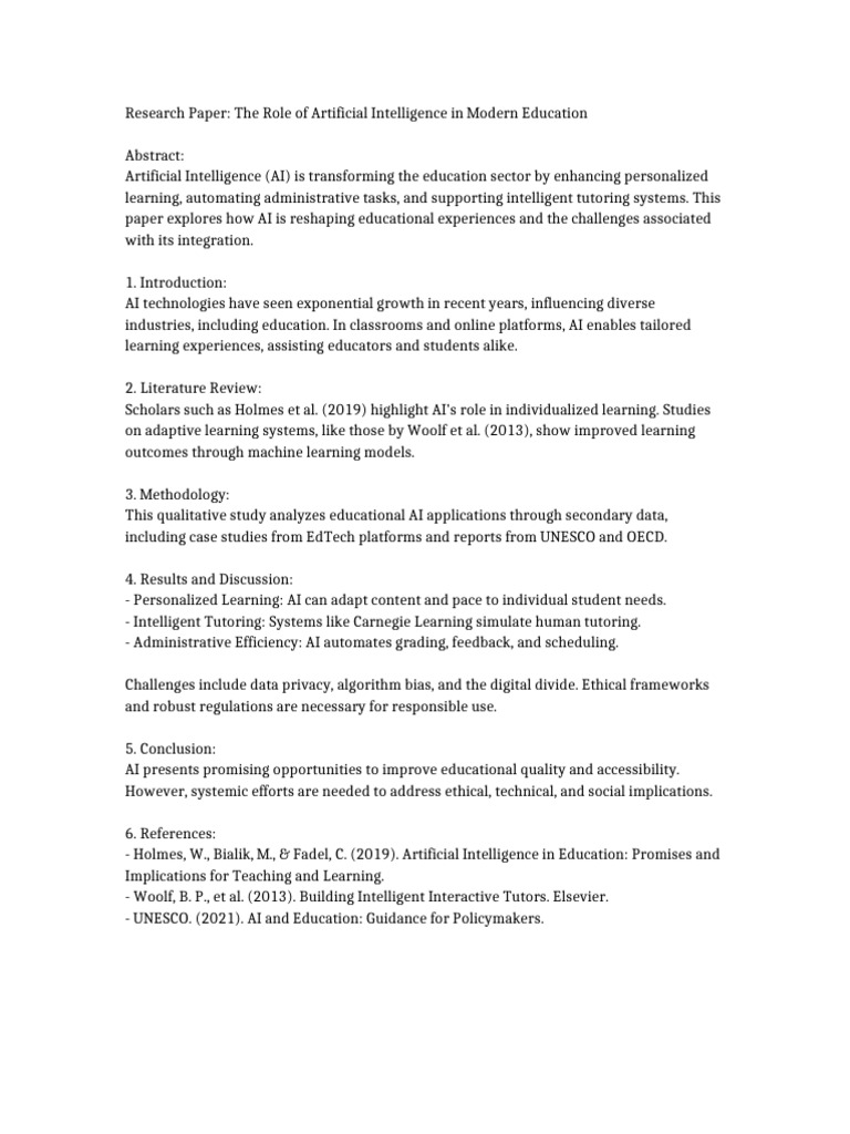 Research_Paper_Artificial_Intelligence_Education | PDF