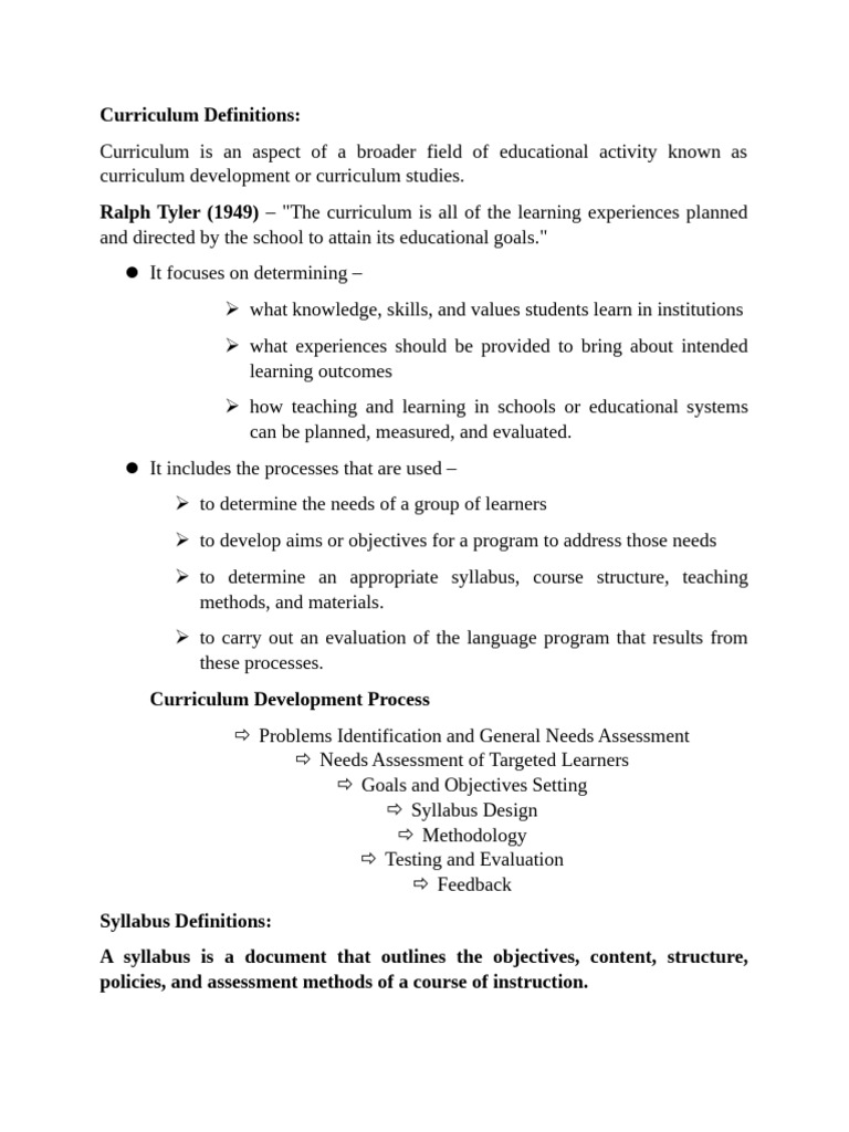 Syllabus Design and Its Scope | PDF | Educational Assessment | Curriculum