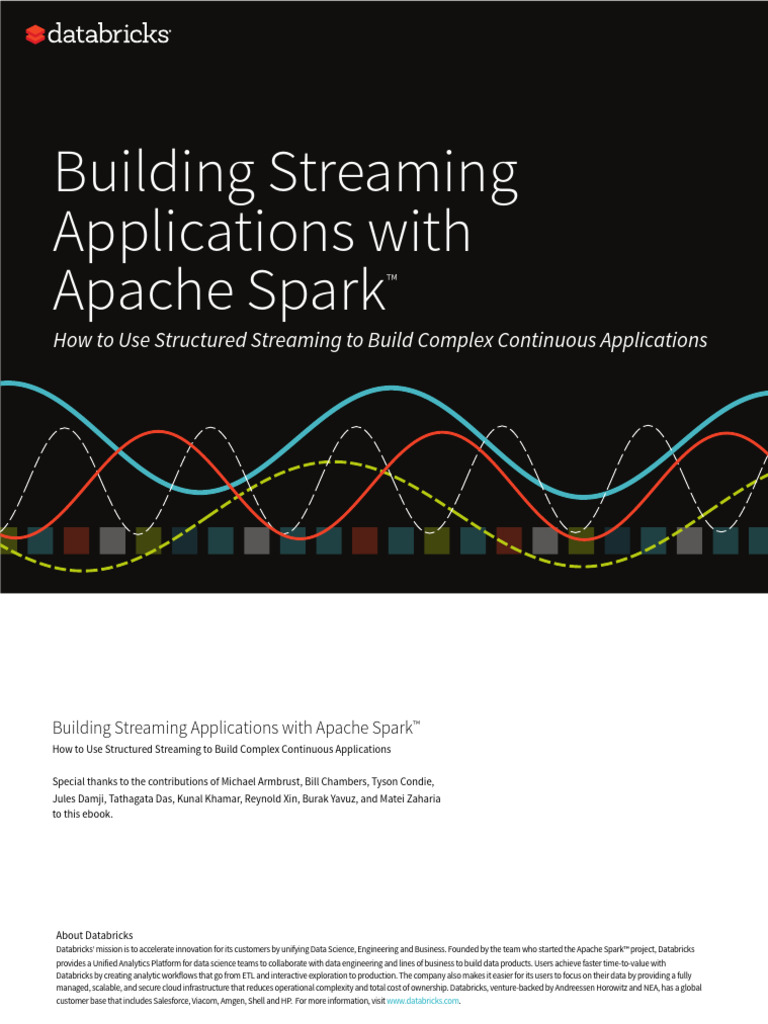 Continuous Application 1725280881 | PDF | Apache Spark | Information Science