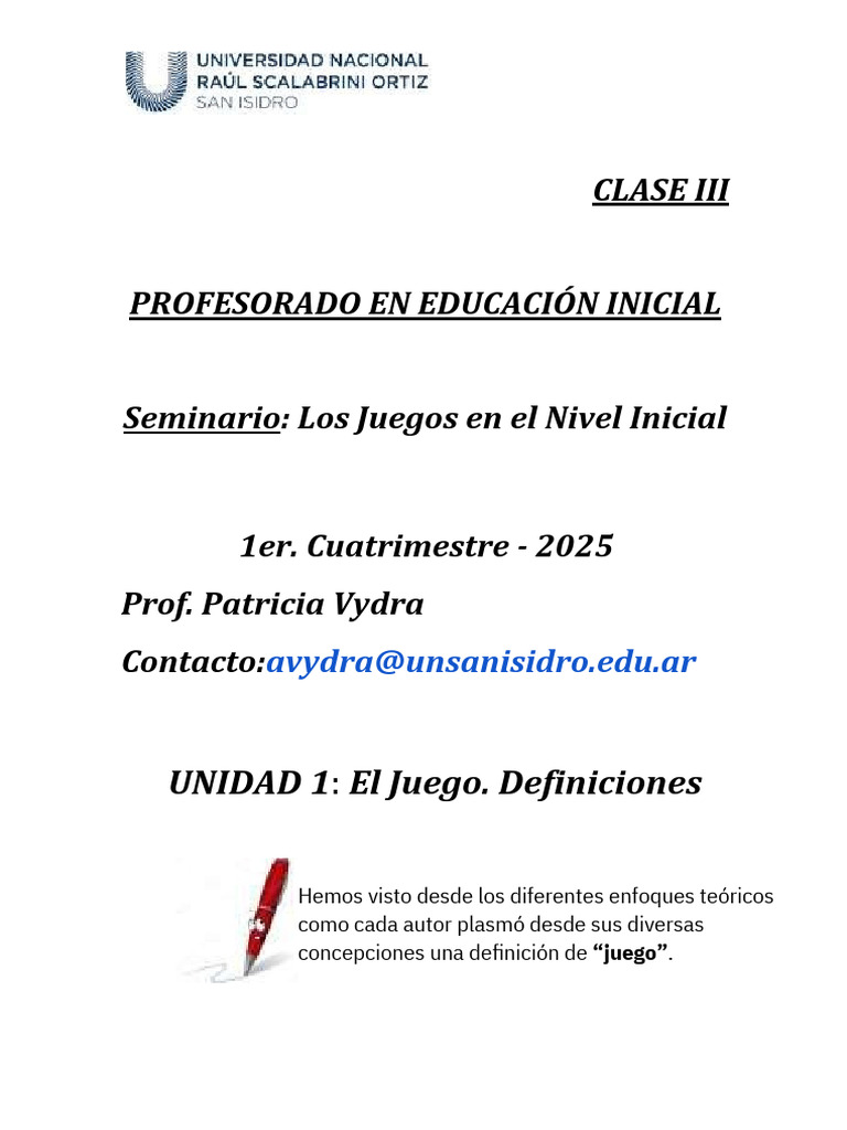CLASE III - Docx (1) (1) (1) - Compressed - PDF - 20250407 - 125403 - 0000 | PDF | Educación de ...