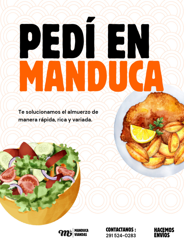 Menú FIJO Manduca | PDF