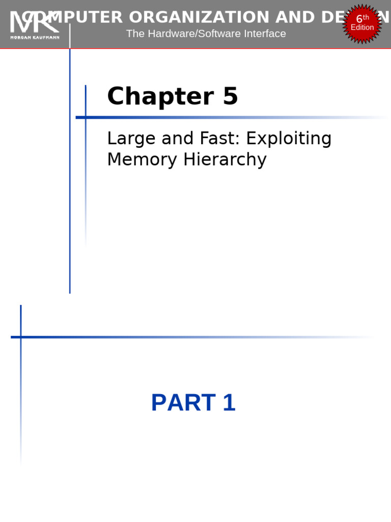 Patterson6e_MIPS_Ch05_Modified_Part2 (3) | PDF | Cpu Cache | Random Access Memory