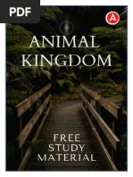 NCERT Animal Kingdom Classification Guide | PDF