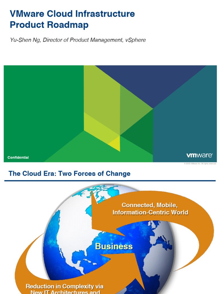VMware Cloud Infrastructure Roadmap | PDF | Cloud Computing | Computer Cluster