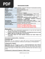 Icmr Sts Project Format | PDF | Scientific Method | Cognition
