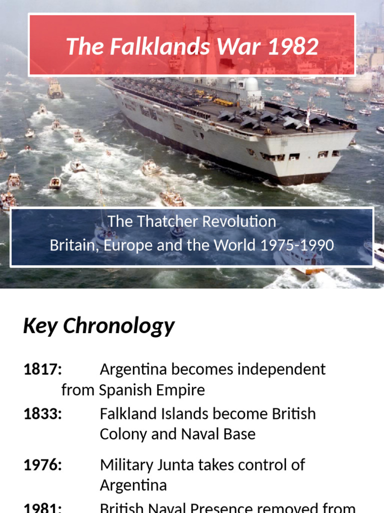 The Falklands War 1982 | PDF | Military | Diplomacy