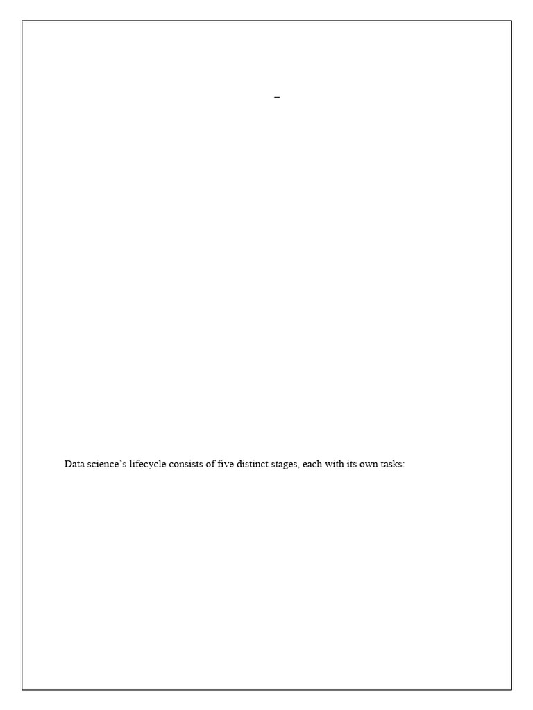 Computational Data Science - Unit 1 | PDF | Data Science | Machine Learning