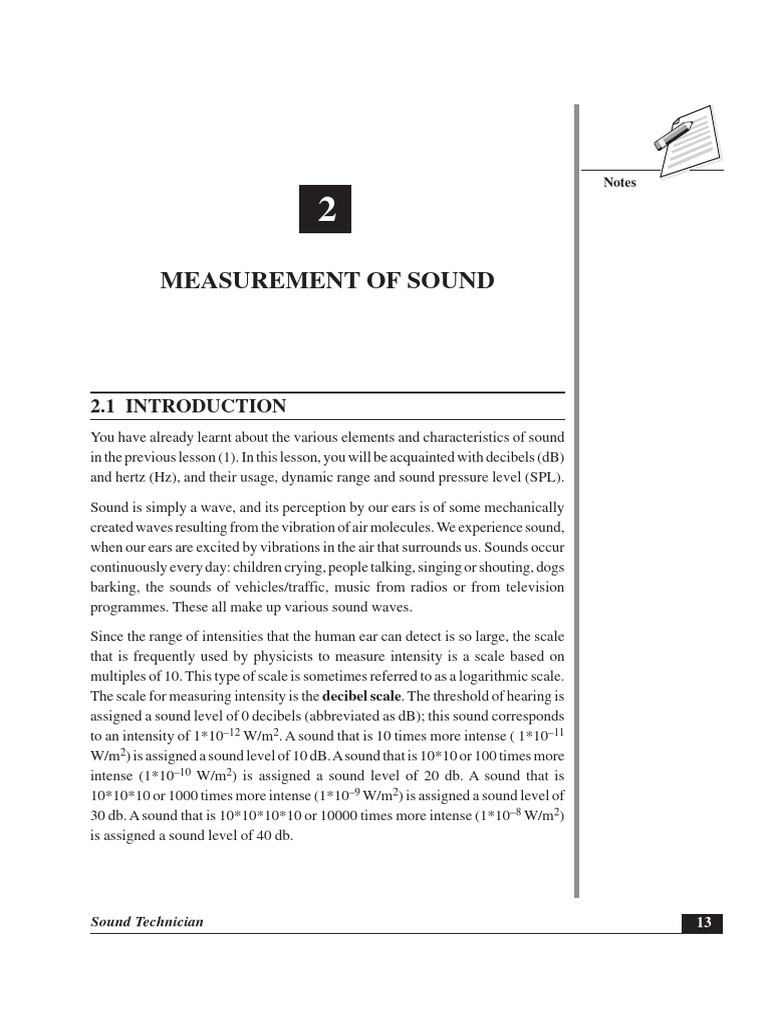 Understanding Decibels and Sound Intensity | PDF | Decibel | Sound