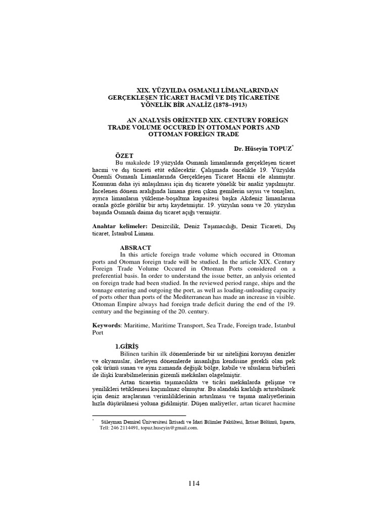 XIX Yuzyilda Osmanli Li Manlarindan Gerc | PDF