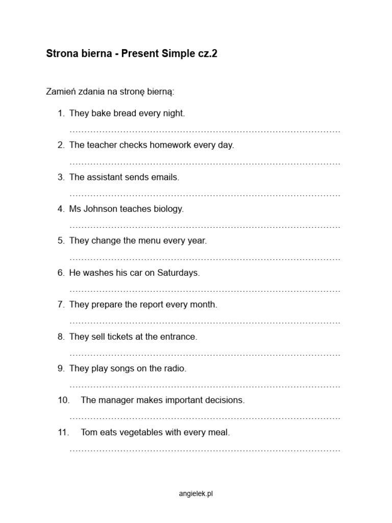 Passive-voice-Present-Simple-2 | PDF | Cuisine | Foods