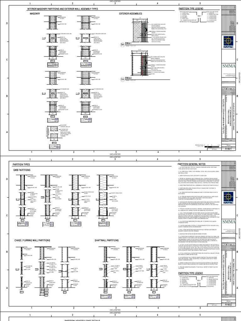 Exterior and Interior Wall Assembly Types | PDF | Wall | Building ...