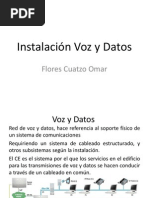Plano de Voz y Datos | PDF | Telecomunicaciones | Informática
