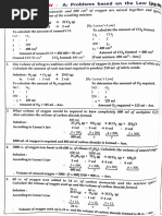Eudiometry: Gas Volume Calculations | PDF | Gases | Combustion