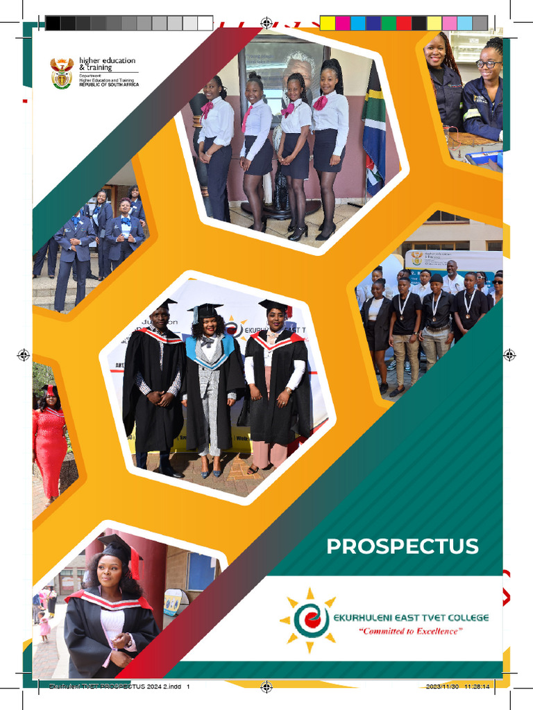 Ekurhuleni Tvet Prospectus 2024 | PDF | Vocational Education | Engineering