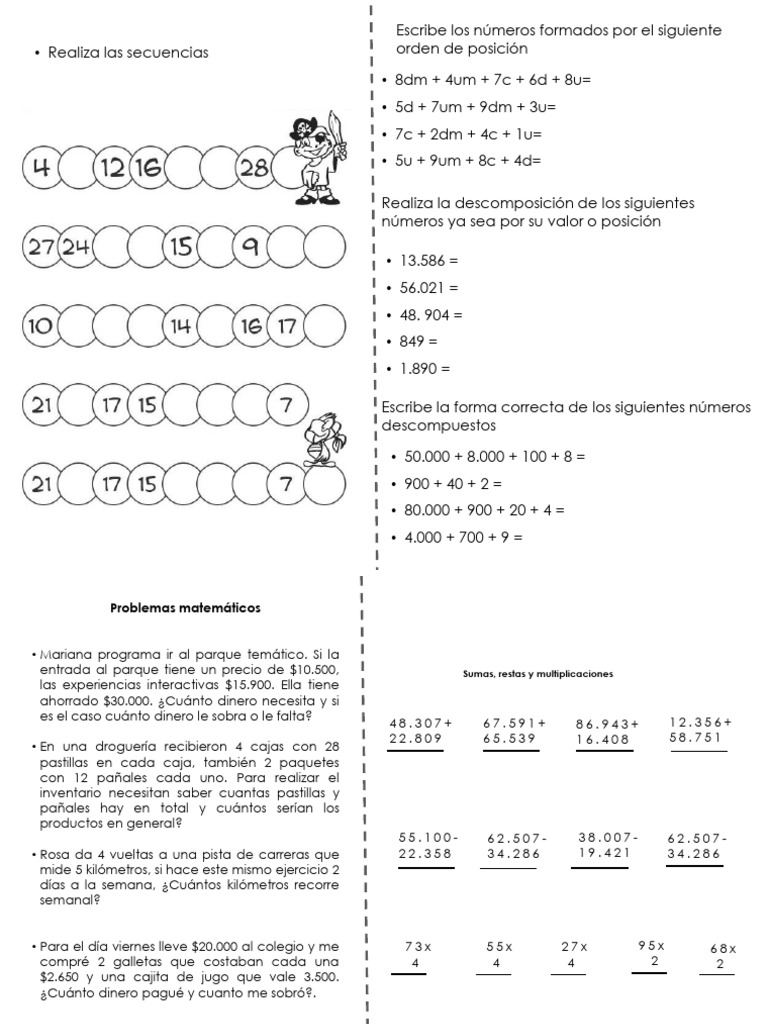 Imprimibles Practicando Ando 1 | PDF