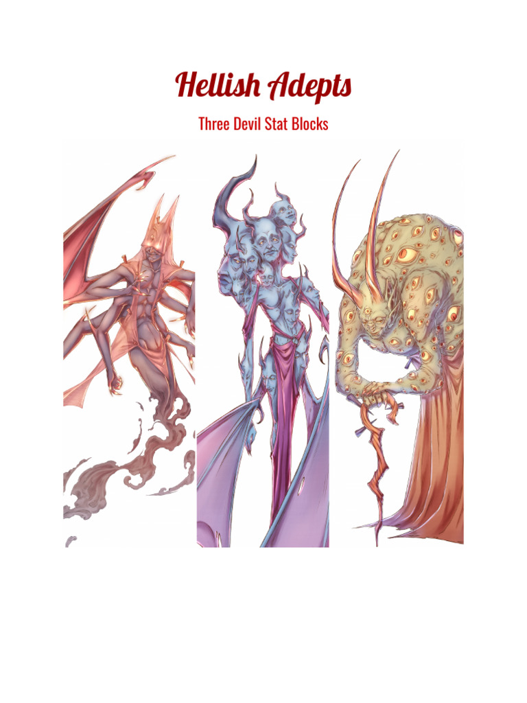 Pointy Hat - Hellish Adepts | PDF