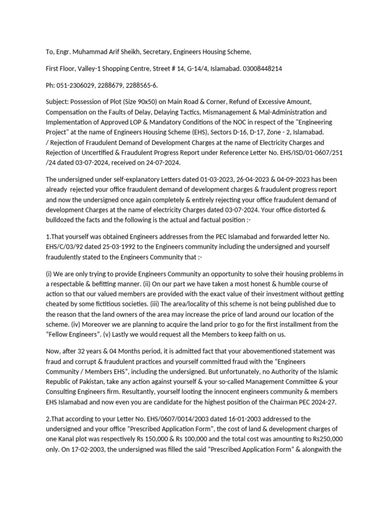 Arif Sheikh Final Notice | PDF | Justice | Crime & Violence