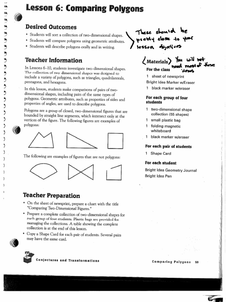 Comparing Polygons MOB Annotated | PDF