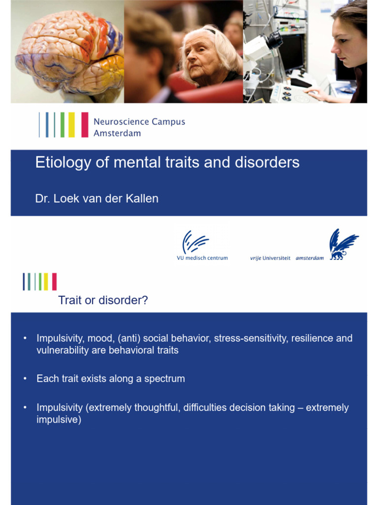 Understanding Mental Traits and Disorders | PDF | Mental Disorder ...