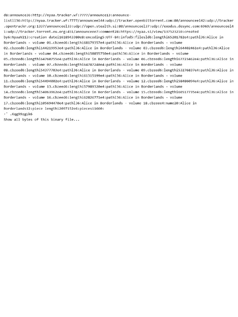 Alice in Borderlands | PDF