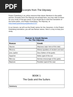 The Odyssey - Graphic Novel | PDF