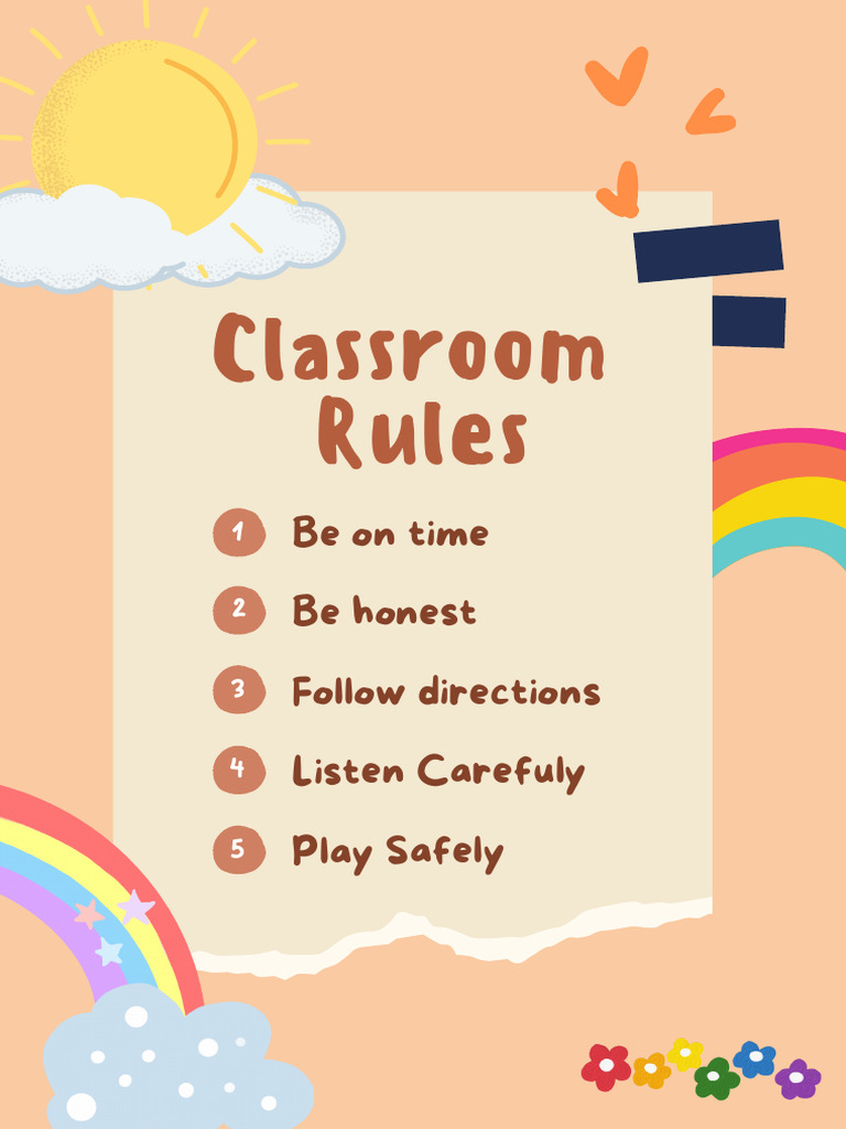 Essential Classroom Rules for Students | PDF