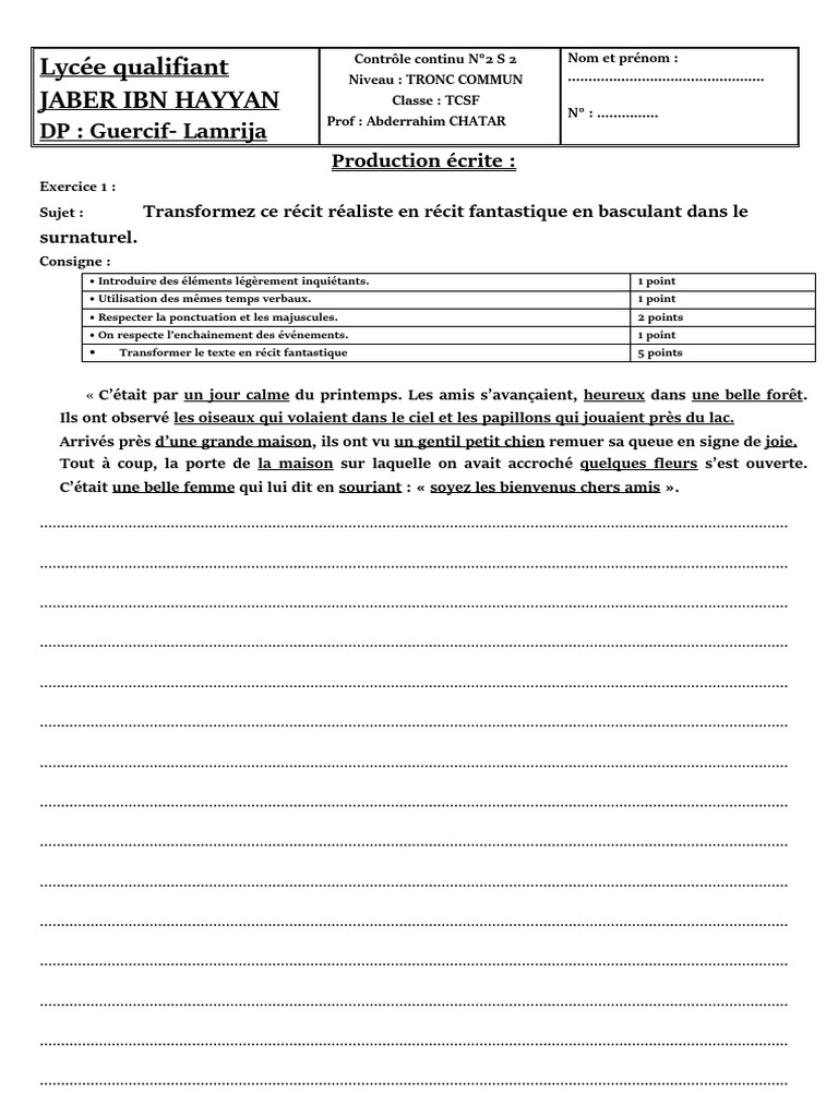 Evaluation Production 2024 | PDF