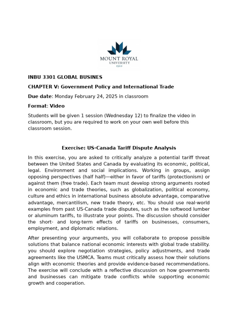 Exercise - Chapter 6 | PDF