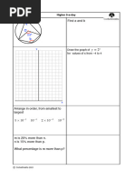 Advanced Math Problem Set | PDF | Circle | Equations