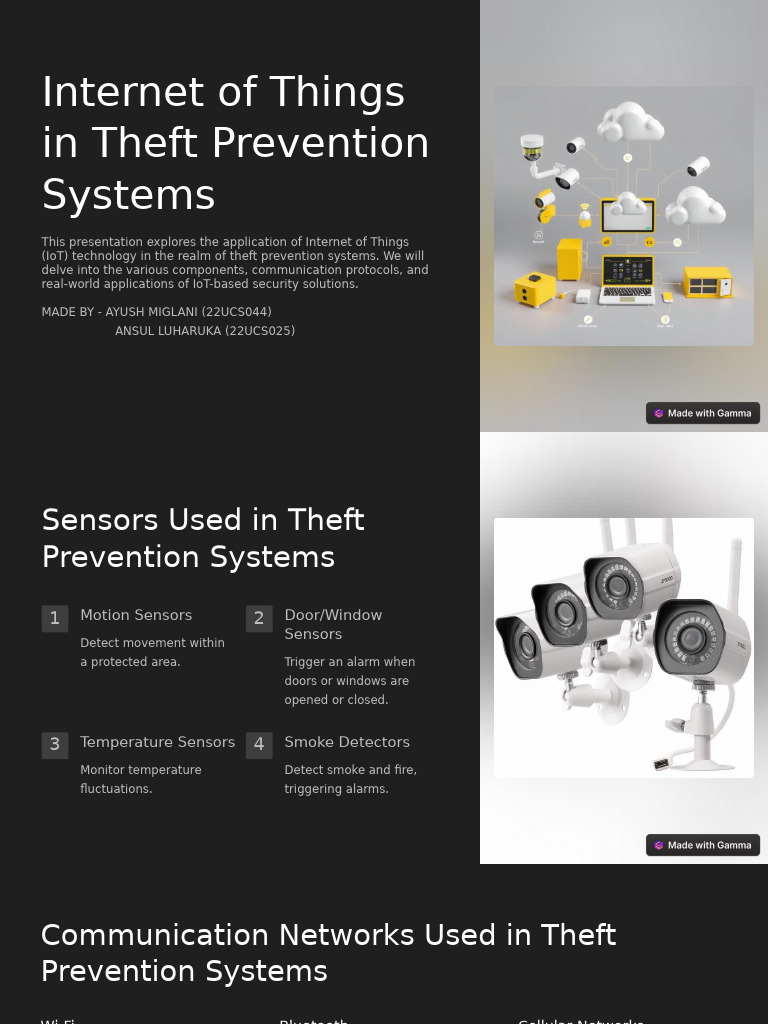 Internet of Things in Theft Prevention Systems | PDF | Internet Of ...