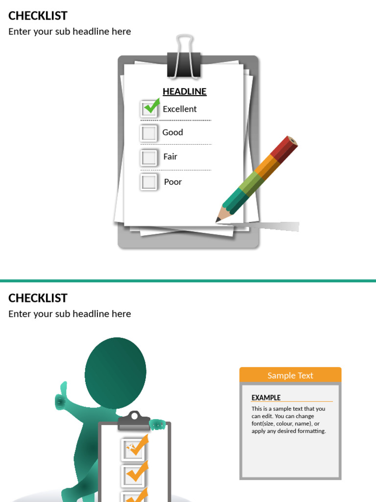 Multicolor Checklist Static 4x3 | PDF | Publishing