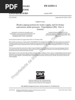 BS en 12201-1-2024 | PDF | Pipe (Fluid Conveyance) | Sanitary Sewer