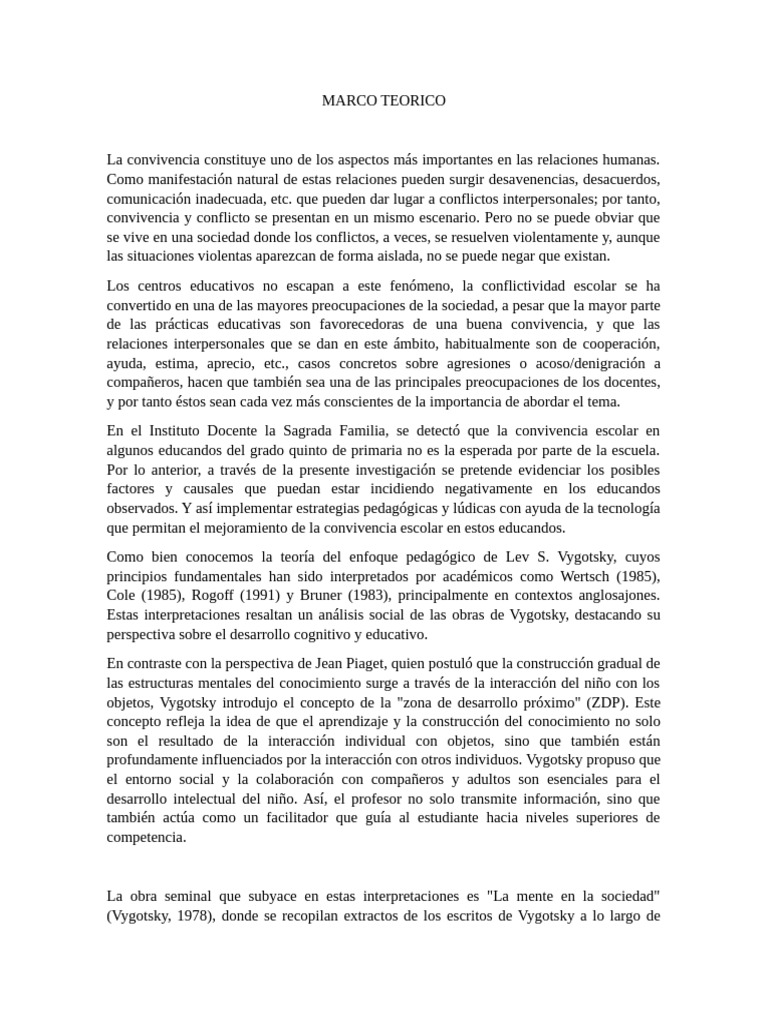 Marco Teorico-Practicas Pedagogicas 11° 2023 - Segunda Face | PDF ...