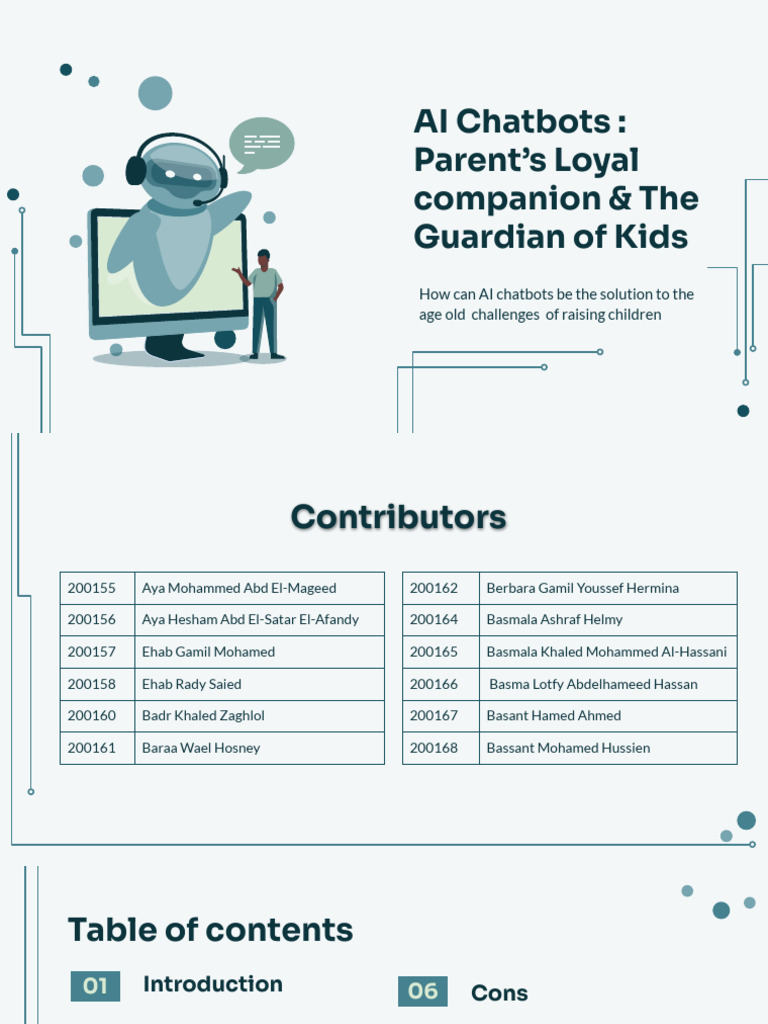 AI Chatbot in Pediatrics (200155 - 200168) | PDF | Health Care ...