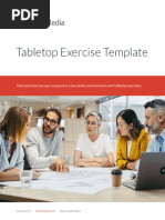 Table-Top Exercise (TTX) | PDF | Fire Safety | Safety