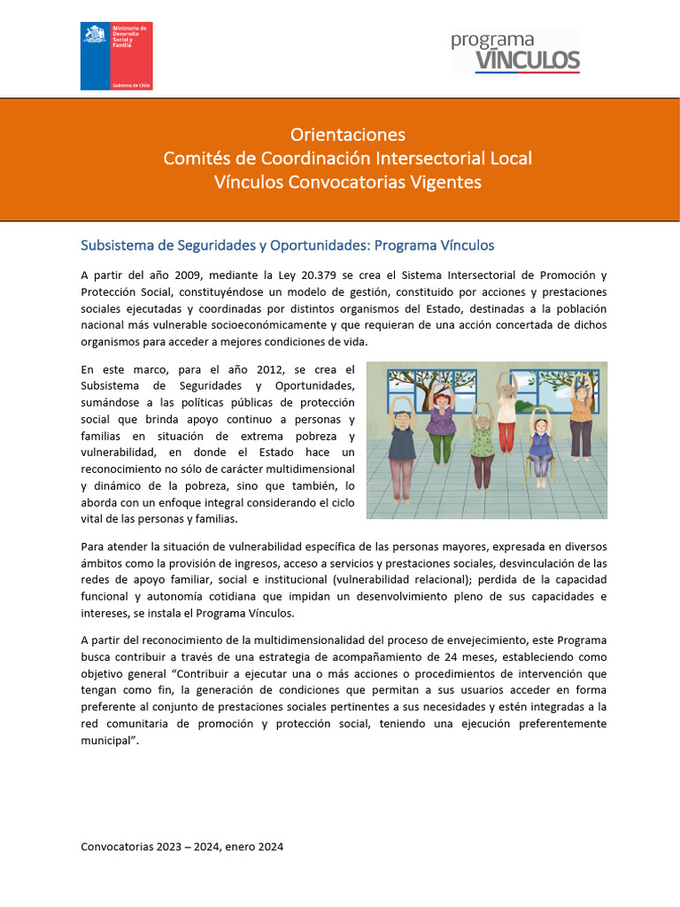 Comit S Intersectorial de Protecci N Social 2023 2024 VF | PDF ...