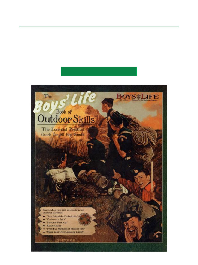 Boys' Life Book of Outdoor Skills Full Version Download | PDF