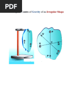 Center of Gravity via Plumb-Line Method | PDF | Home & Garden | Science ...