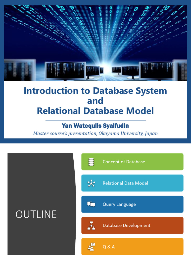 Database System Lecturing V 3 | PDF | Relational Model | Databases