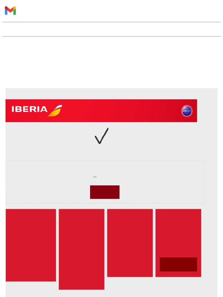 Gmail - Iberia | PDF